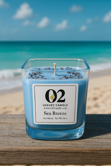 Sea Breeze – O2 Luxury Candle